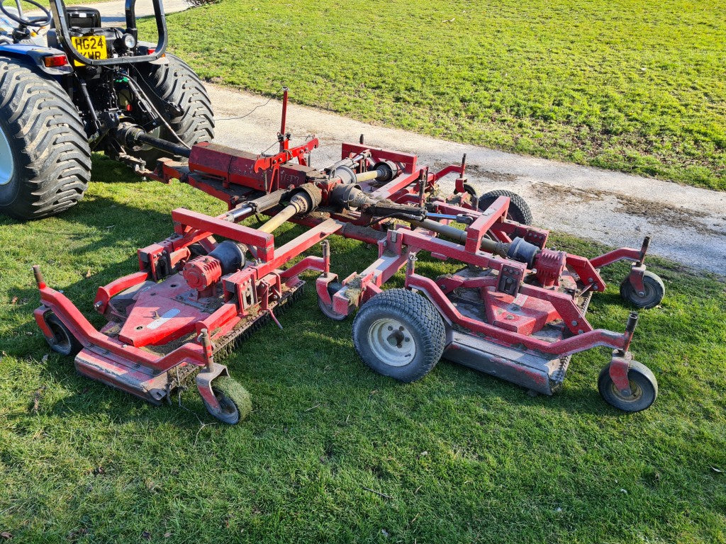 Used Befco Cyclone FLEX 12ft rotary trailed gang mower